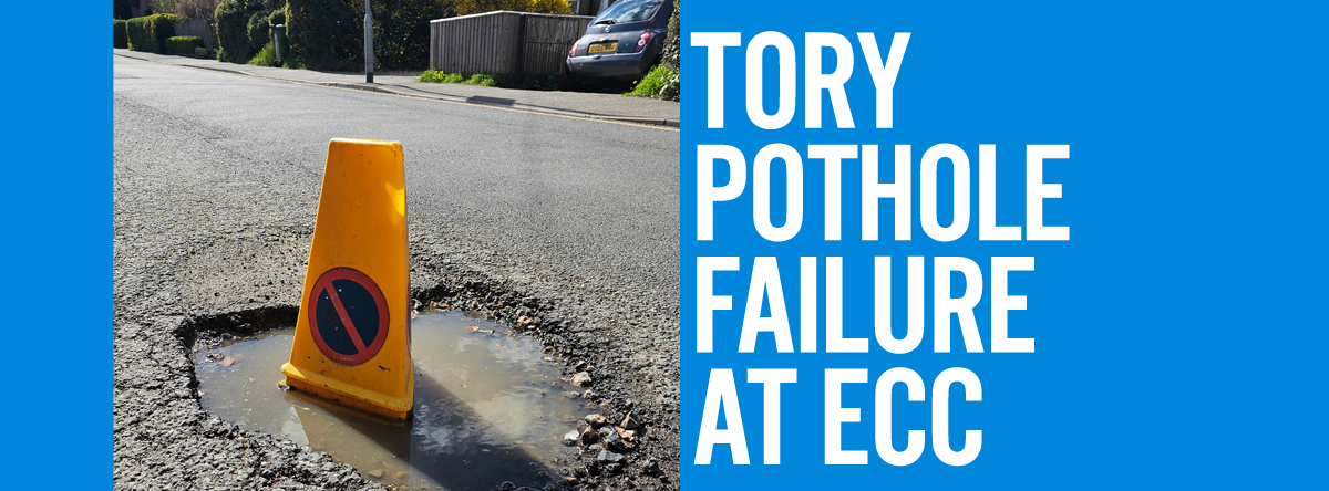 R4U councillors continue their pothole campaign against Essex County ...